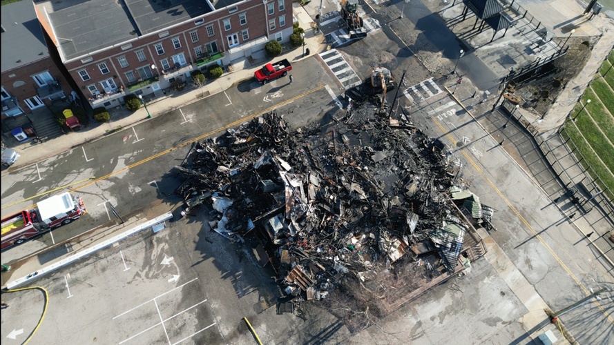 Overnight Fire Destroys Cluckers Restaurant On Jeffersonville ...