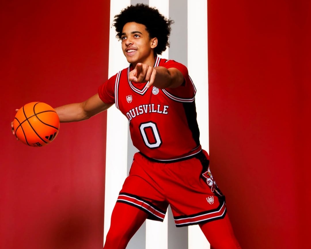 Photos: Louisville Unveils Donovan Mitchell-Designed ‘Spida’ Uniforms ...